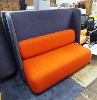 Atlantic Liquidators - Haworth - Privacy Bench Seating