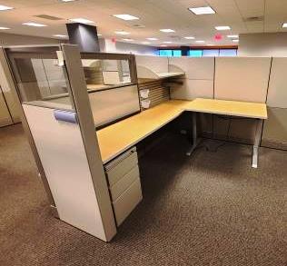 Atlantic Liquidators - Herman Miller - Workstation Cubicles - 64" High ...