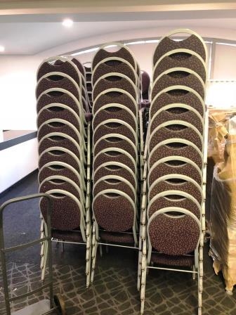Atlantic Liquidators - Dome Back Banquet Stacking Chairs
