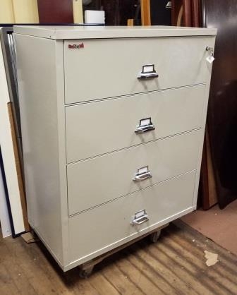 Atlantic Liquidators - Fire King - Fire Proof Safes - Four Draw Laterall